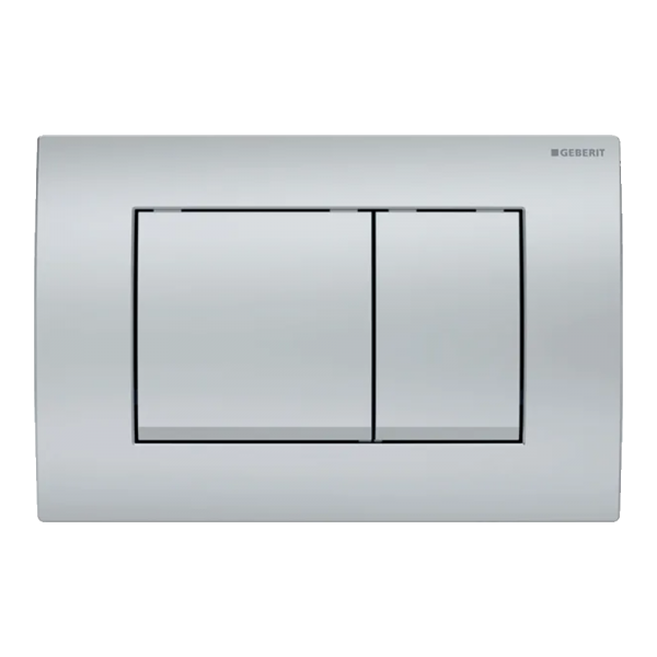 GEBERIT Taster Delta 30 dvokoličinski hrom mat 115.137.46.1 - Triniti